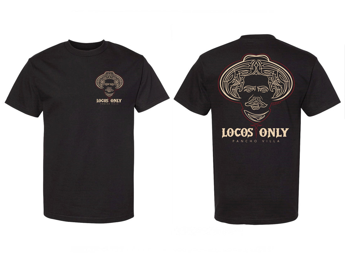 Locos Only: Pancho Villa Tee - Originals Men's Heavyweight T-Shirt ...