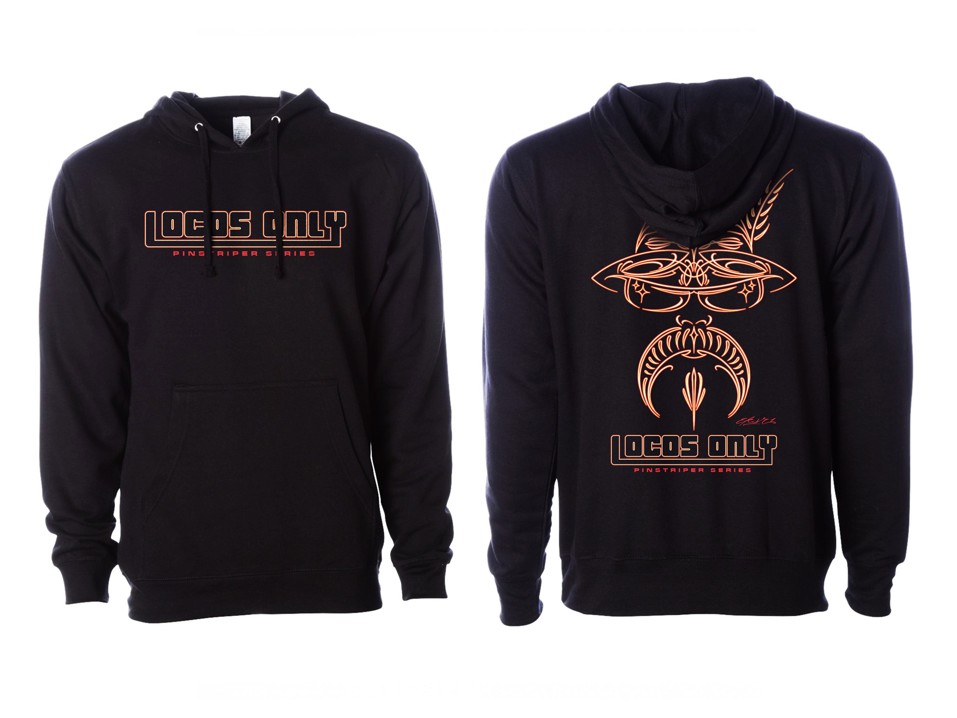Loco Rider Pullover Hoodie - Men's Fleece Hoodie – Sin City Jokers